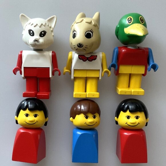 Lego | Toys | Vintage Lego Fabuland Animals Boy Girls 98s Set 6 | Poshmark